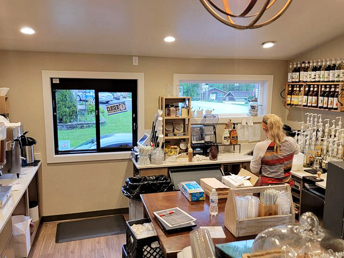 Where coffee dreams come true. The barista's domain offers a glimpse into the caffeinated magic that powers Campbellsport's mornings.