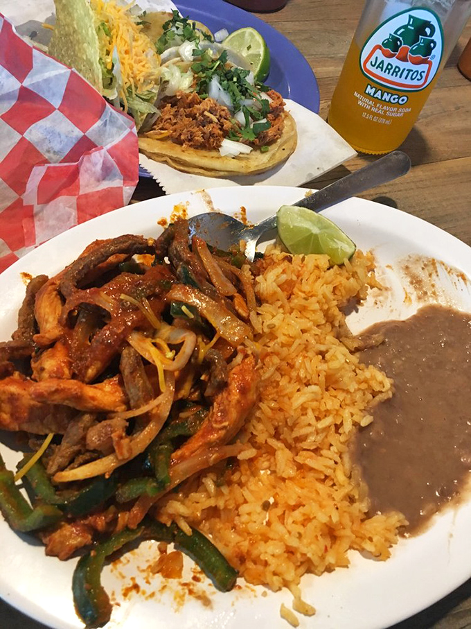 Sizzling fajitas and colorful accompaniments create a feast for all senses. The aroma alone is worth the drive, but the flavors will have you planning your return trip.