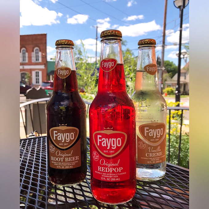 Michigan's own Faygo&mdash;because sometimes a sandwich this good deserves a soda with equally strong local roots and character.
