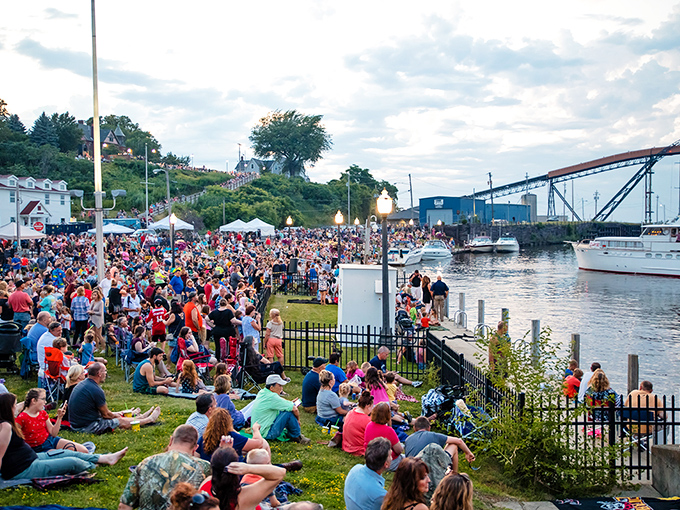 Community isn't just a buzzword in Ashtabula&mdash;it's hundreds of people gathering by the harbor for summer concerts and sunset views.