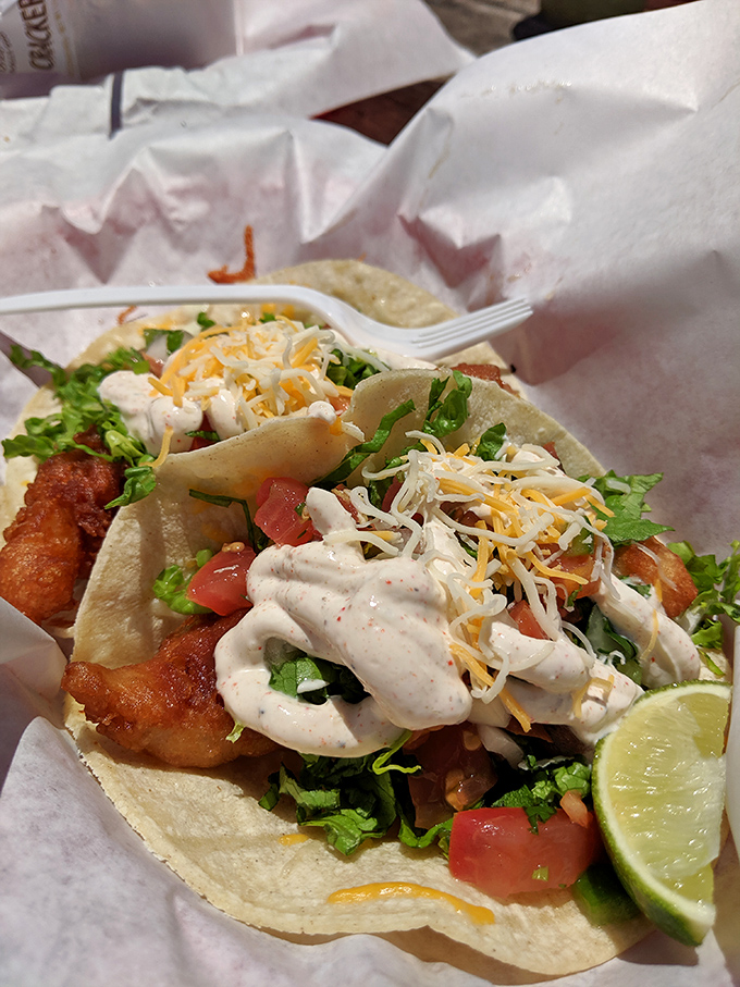 Fish tacos that bring together the best of two worlds&mdash;fresh seafood and Mexican flair&mdash;in a handheld fiesta of flavors and textures.