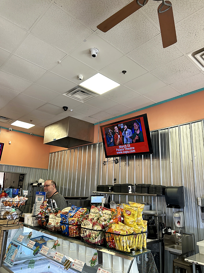 Where the magic happens&mdash;snacks stacked high and ready for the taking, with friendly service that makes fast food feel like home cooking.