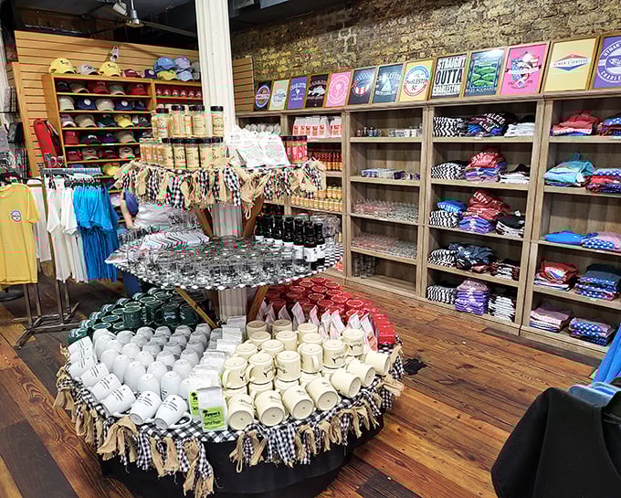 The gift shop ensures you won't leave empty-handed, offering souvenirs that say "I came, I saw, I devoured" in the most tasteful way.