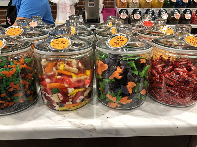 These jars don't just hold gummies&mdash;they contain happiness in chewy form, organized by color for maximum visual appeal.