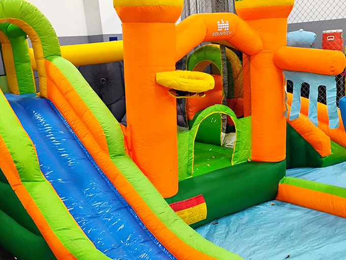 Someone's backyard party just got exponentially more exciting. Water slide joy doesn't depreciate with a previous owner.