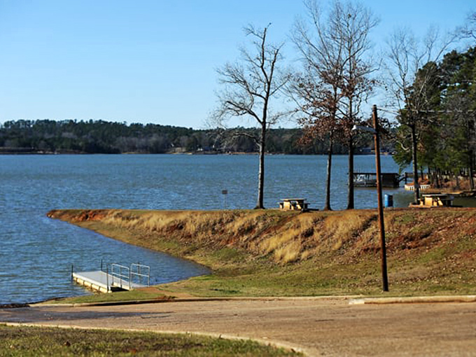 Lake Nacogdoches offers tranquility just minutes from downtown. The perfect spot to cast a line or cast away your worries.