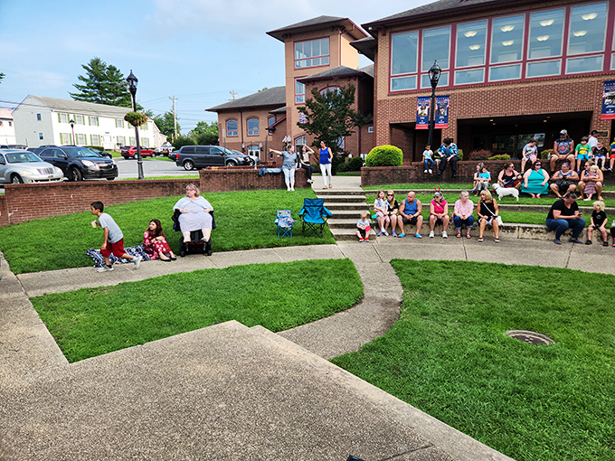 This garden patio looks like it was plucked from a Southern novel &ndash; the perfect setting for iced tea, gossip, and watching the world slow down.