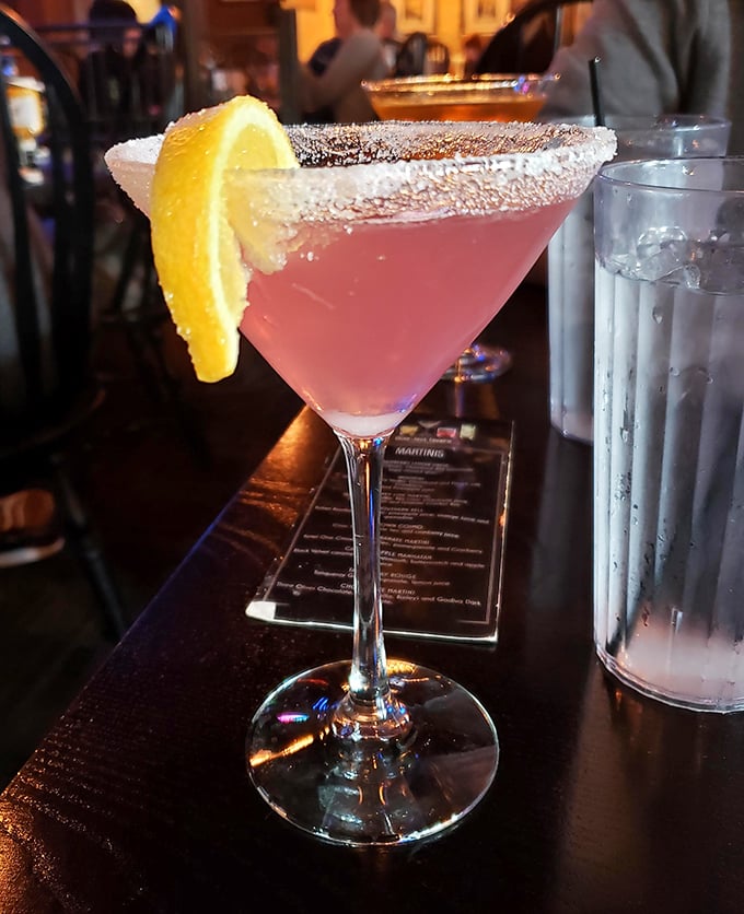 This isn't just a cocktail&mdash;it's a sunset in a glass, rimmed with promise and garnished with possibility.