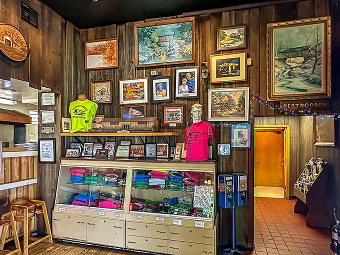 Souvenirs that let you take home a slice of the experience. Because sometimes a t-shirt is the next best thing to having pizza on demand.