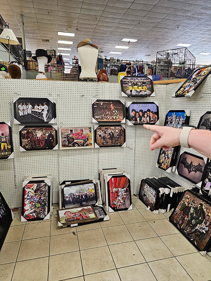 Pop culture immortalized in affordable frames. From Friends to superheroes, these wall hangings are conversation starters waiting to happen.