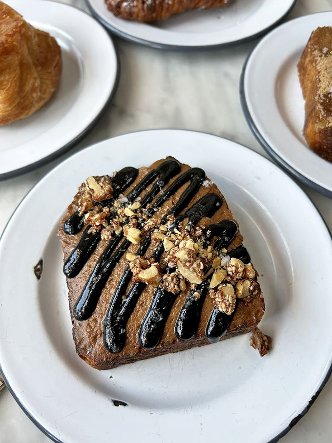 Pumpkin pie meets halva on toast &ndash; because sometimes fusion food gets everything absolutely, wonderfully right.