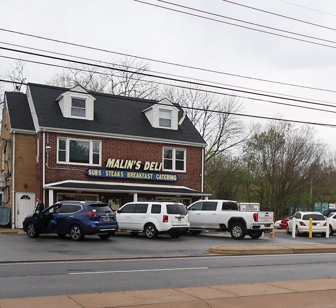 From the outside, Malin's two-story brick building stands as a testament to the fact that great food doesn't need fancy architecture. 12. From the outside, Malin's two-story brick building stands as a testament to the fact that great food doesn't need fancy architecture.