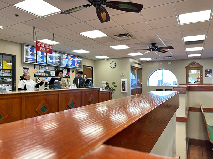 Where the magic happens. These culinary conductors orchestrate a symphony of Iowan-Mexican delights with practiced precision.