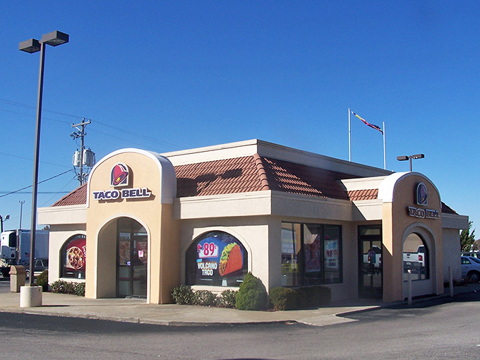 Even Taco Bell looks slightly more dignified in Boonville&mdash;like it's trying to fit in with the town's more distinguished architectural neighbors.