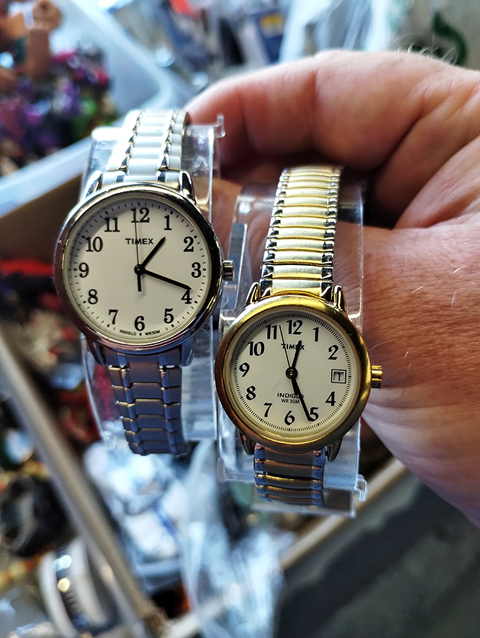 Time stands still for no one, but these vintage Timex watches sure try. Affordable elegance that's been keeping Americans punctual since before smartphones existed.