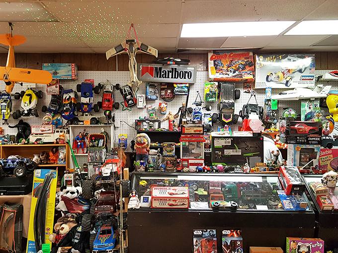 Toy story in real life! This wonderland of collectibles proves that growing older doesn't mean giving up your childhood treasures.
