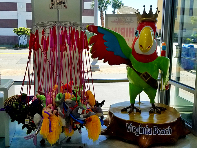 This colorful mascot stands guard at the entrance, like a tropical ambassador welcoming you to the United Nations of Sugar.