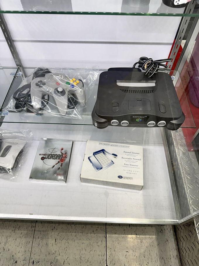 Gaming gold mine! That Nintendo 64 isn't just a console&mdash;it's a time machine to when "Goldeneye" tournaments ruled weekend sleepovers.