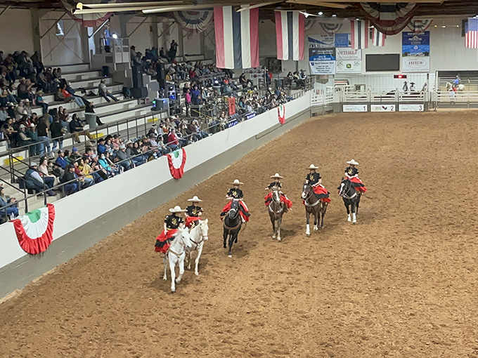 The Nolan County Coliseum comes alive with equestrian pageantry, where cowboy tradition isn't just preserved&mdash;it's celebrated with every hoofbeat.