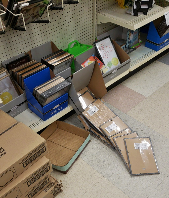 Picture frames waiting to house memories &ndash; because the moments are priceless, but displaying them doesn't have to be.