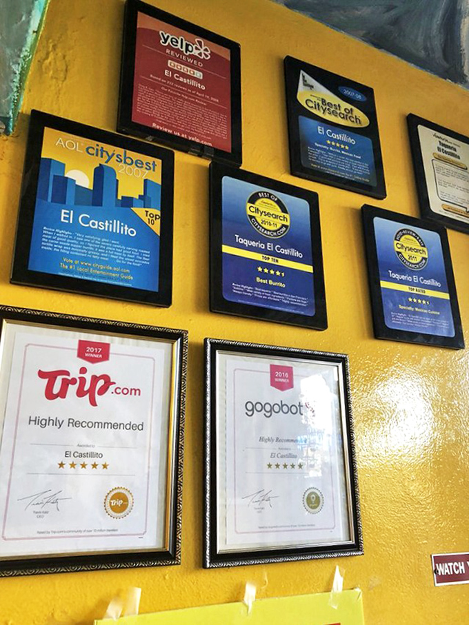 Wall fame that's actually deserved. These accolades tell the story of consistent excellence that keeps locals returning and tourists making pilgrimages across the Bay.