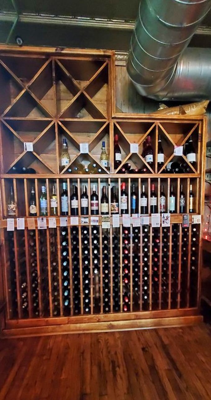 A wine rack that doesn't just store bottles&mdash;it displays them like the liquid works of art they truly are. 