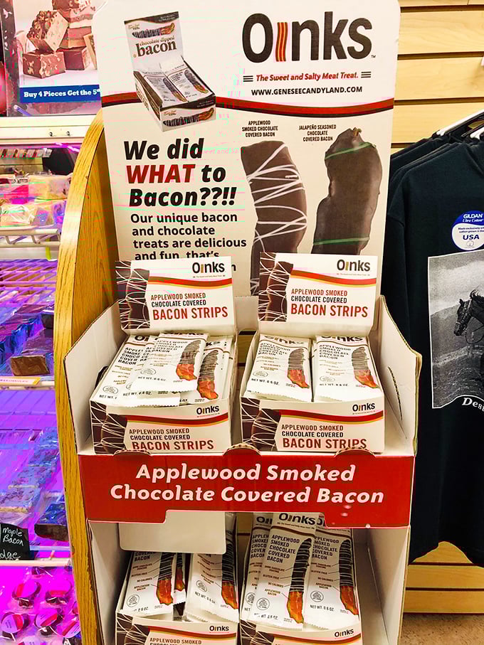 Chocolate-covered bacon &ndash; because someone brave once asked, "What if breakfast and dessert had a delicious, rebellious love child?"