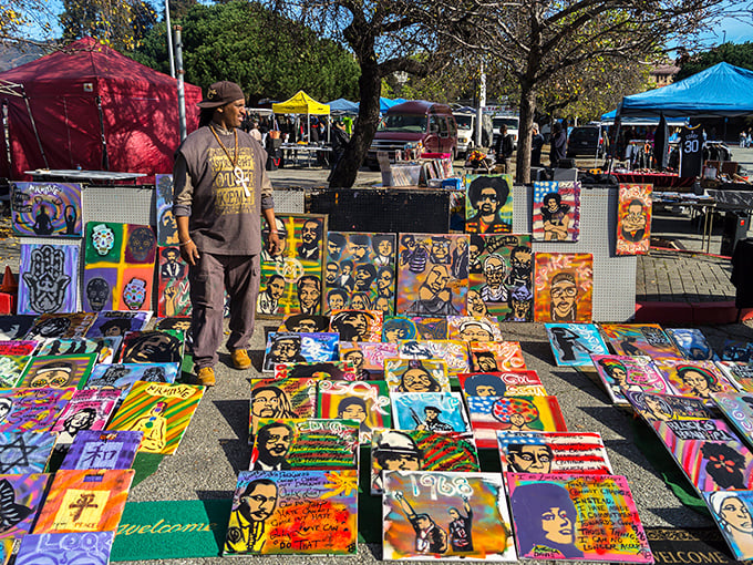 Vibrant portraits that capture cultural icons with kaleidoscopic energy. Art that doesn't just hang on walls&mdash;it starts conversations that matter.