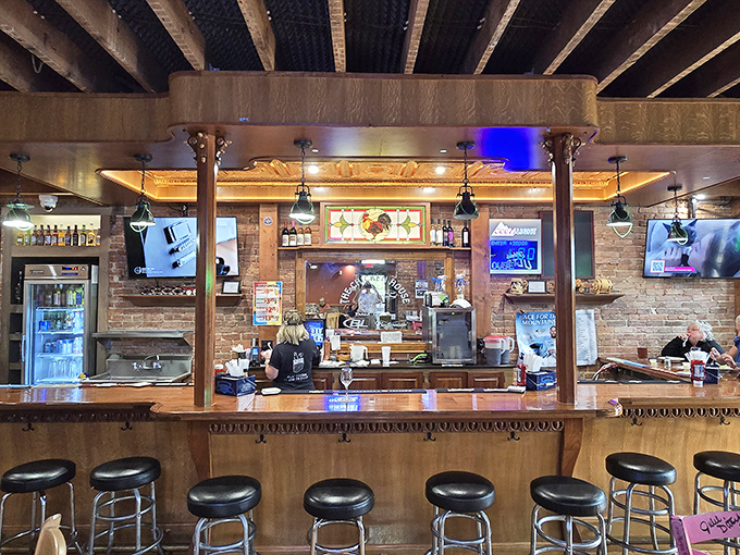 The bar area isn't just serving drinks&mdash;it's preserving a slice of Americana where everybody might not know your name yet, but they soon will.