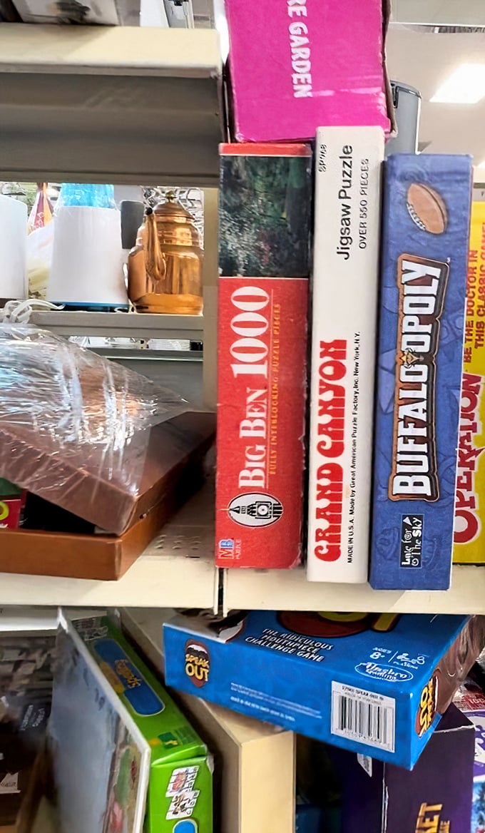 Board games and puzzles that once entertained families now offer their slightly worn magic to new game nights.