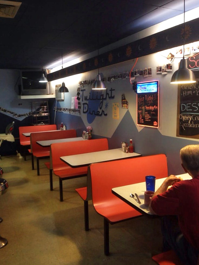 Red booths that have witnessed first dates, family reunions, and travelers finding their way home through comfort food.