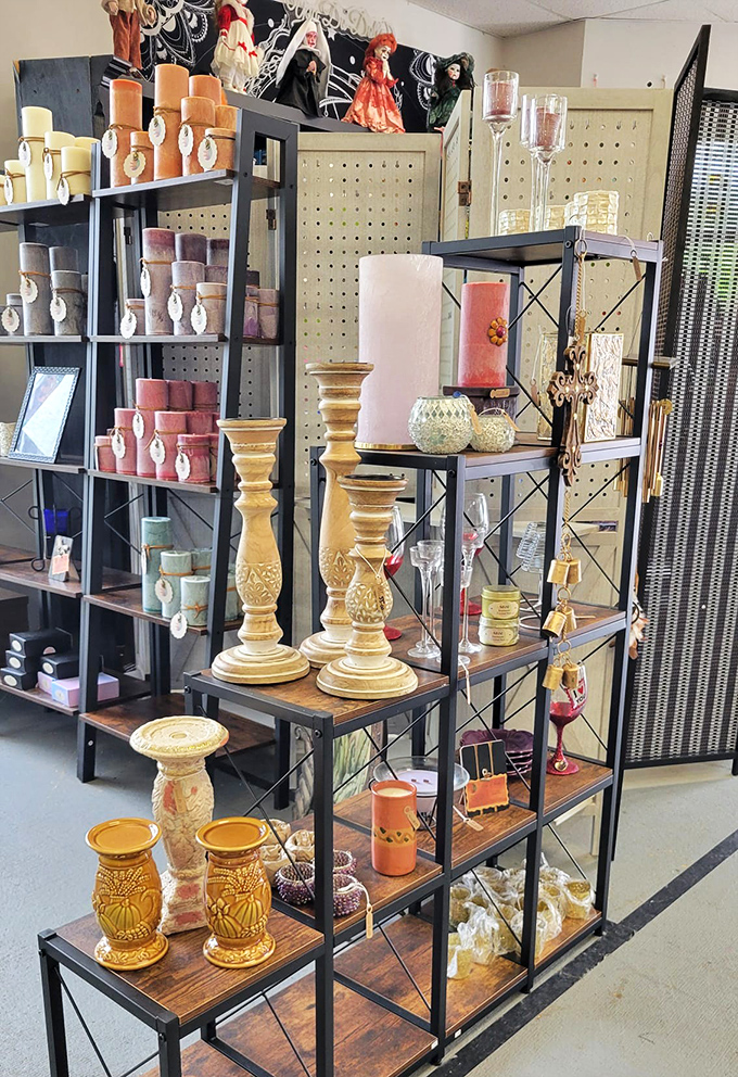 Home decor that ranges from elegantly understated to "this conversation piece will definitely get conversations started."