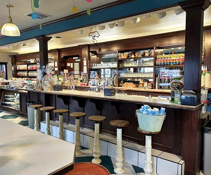 Where magic happens daily. This counter has witnessed more joy than a birthday clown and first-day-of-summer combined.