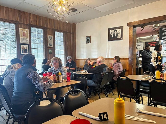 Where strangers become friends united by the universal language of "mmmmm." Cleveland's melting pot, one table at a time.
