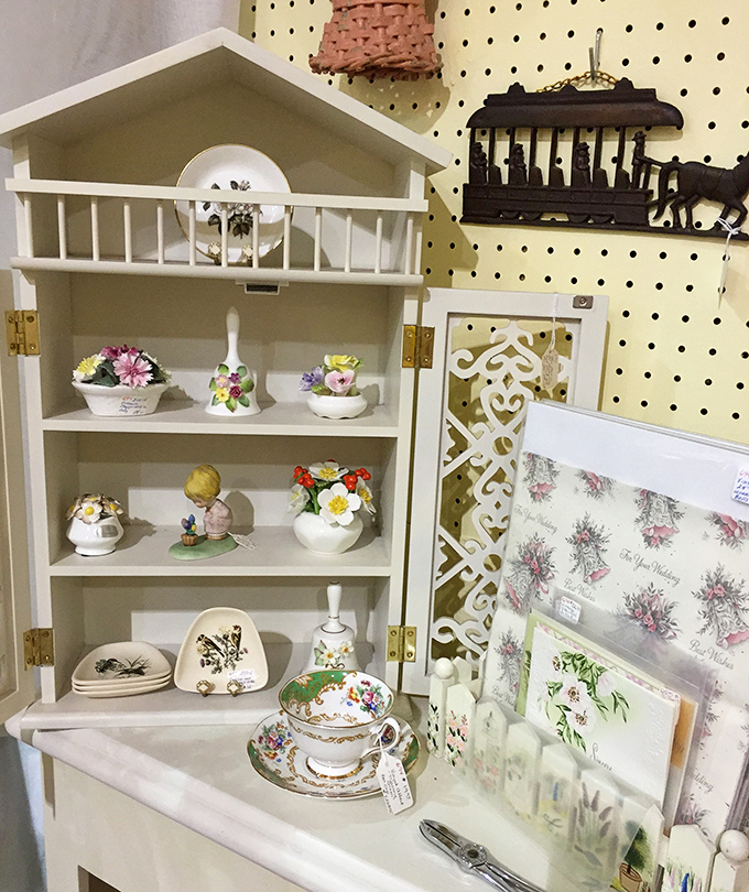This charming display cabinet could make even your mismatched mugs look museum-worthy. Grandma would be so proud.