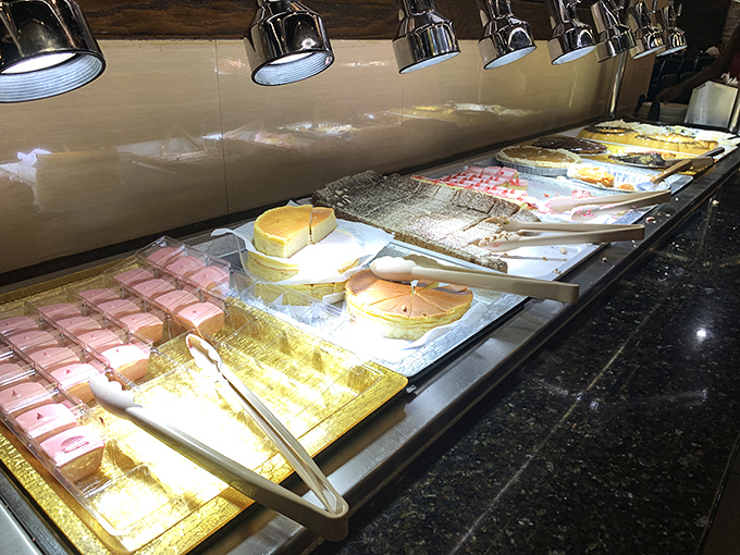 The dessert station &ndash; where even the most strategic buffet veterans abandon their carefully laid plans and surrender to sweet temptation.