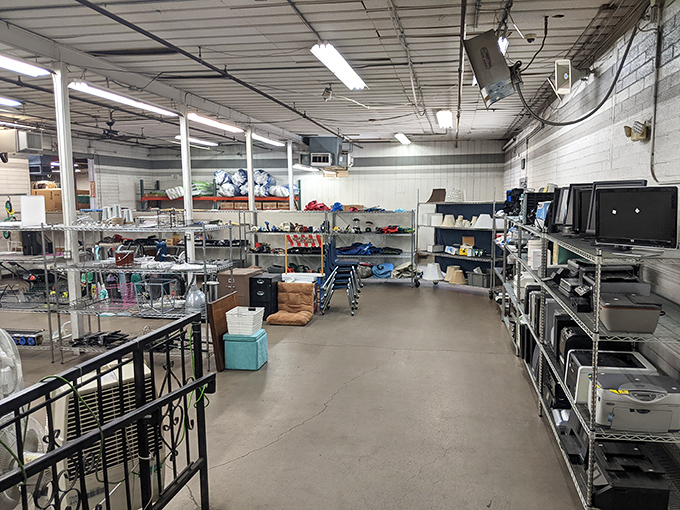 The toy section stands ready to delight a new generation of children&mdash;proof that joy doesn't need to come in brand-new packaging.