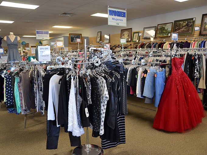 From everyday basics to that show-stopping red gown, the women's formal section proves special occasion glamour doesn't require a special occasion budget.