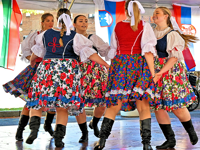 Cultural festivals celebrate Johnstown's rich ethnic heritage through traditional dance and colorful costumes. These traditions connect generations through shared joy.