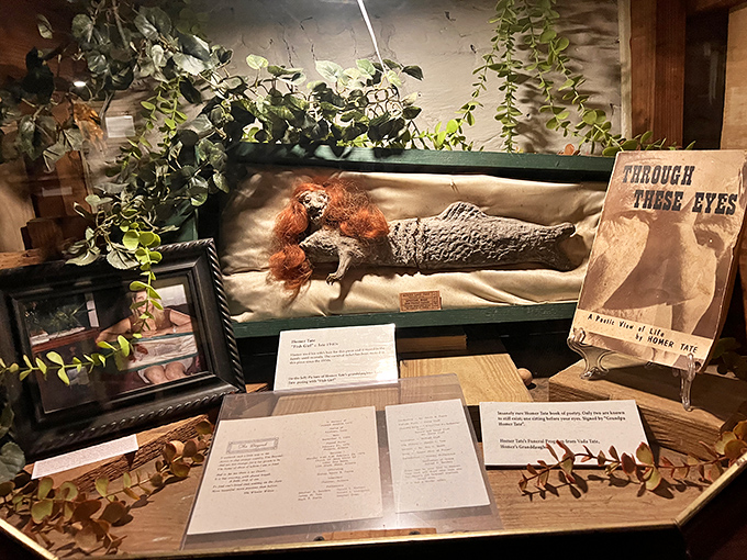 Half monkey, half fish, all nightmare fuel. This "mermaid" specimen would have P.T. Barnum slow-clapping with professional admiration.