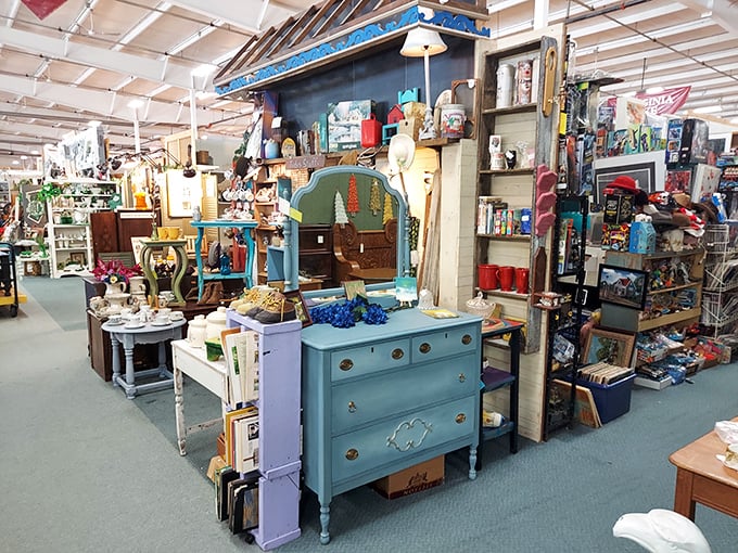 Pastel-painted furniture creates an Easter egg hunt for adults&mdash;these aren't just dressers, they're conversation pieces waiting to happen. 