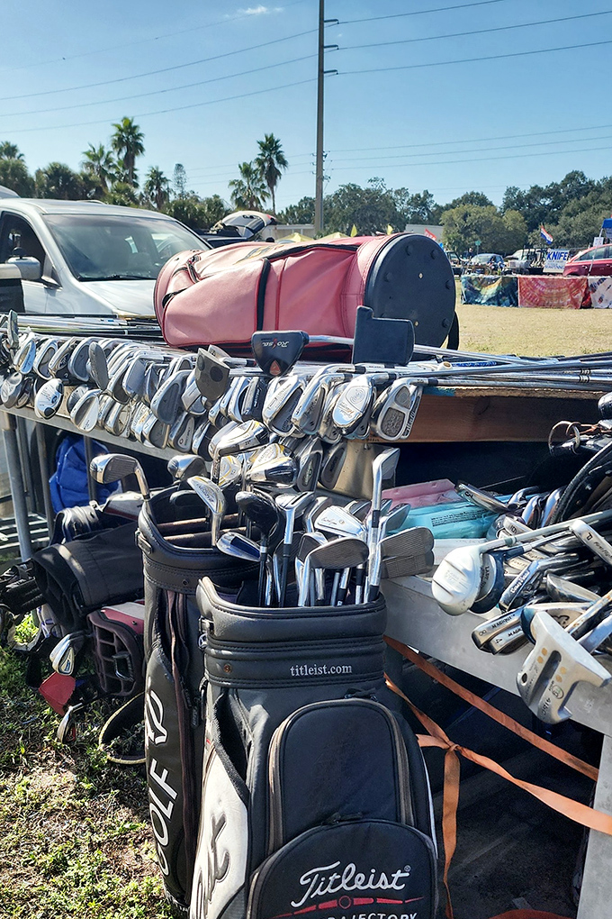 Golf club graveyard or equipment paradise? These Titleist collections prove that one golfer's frustration becomes another's bargain-priced opportunity.