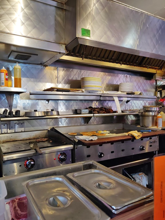 Behind the scenes magic where spatulas dance and eggs transform from humble ingredients to breakfast masterpieces.