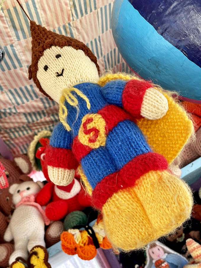 This superhero doll proves that with enough yarn and imagination, any character can come to life. 