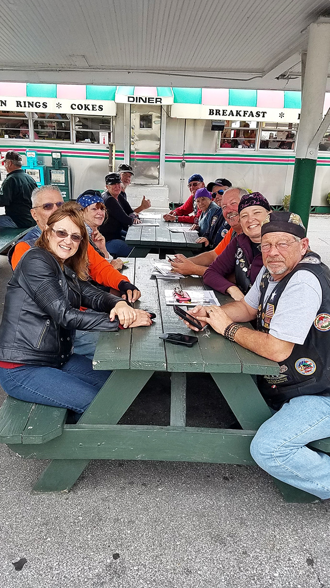 A sign proclaiming "Florida's Oldest Diner" isn't just advertising – it's a badge of honor earned through decades of consistent quality and community service.