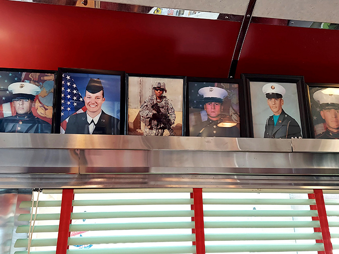 Military photos line the walls, a silent tribute that reminds us some of the best American values&mdash;service, respect, and really good pancakes&mdash;are worth preserving.