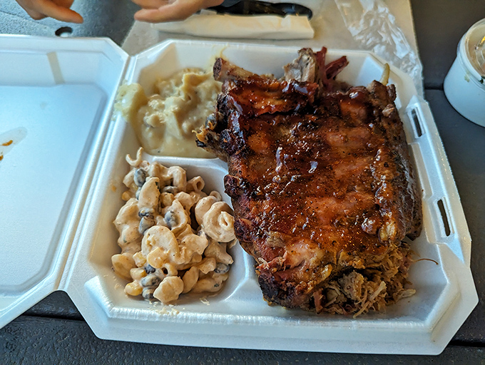 Ribs and mac & cheese &ndash; a combination so perfect it makes you wonder why we bother with other food groups.