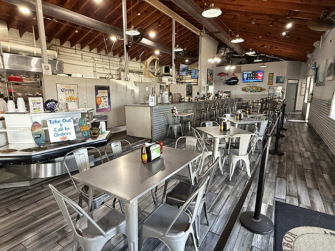 No white tablecloths here &ndash; just honest food served in a space where you can actually hear your dining companions. Revolutionary concept!