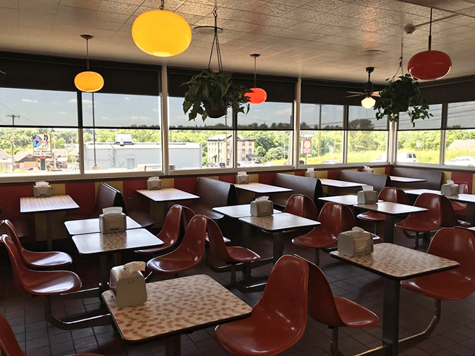 Every table tells a story in this timeless space where families have gathered for generations.