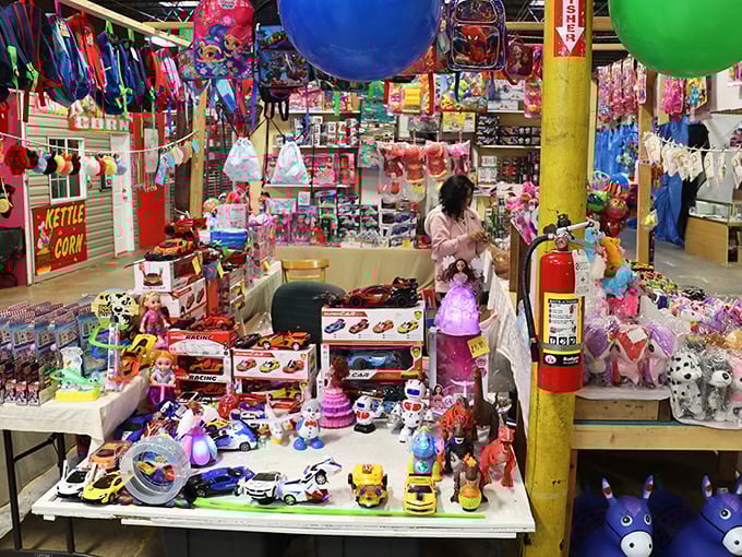 Childhood nostalgia by the square foot. These toys have survived decades of play to find new homes with collectors or second-generation admirers.